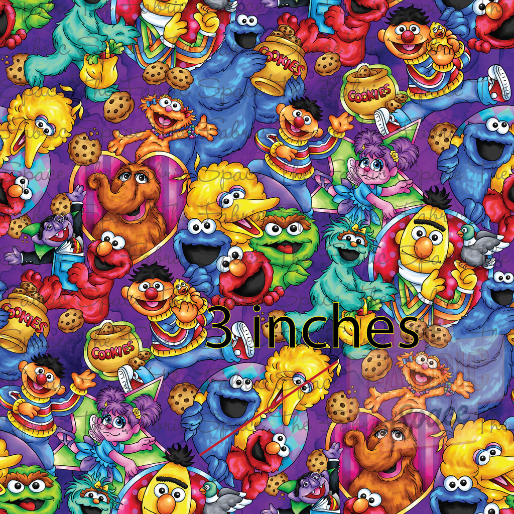 Sesame Street Pals Pre-Order Closes 15/01/2026 – The Fabric Space