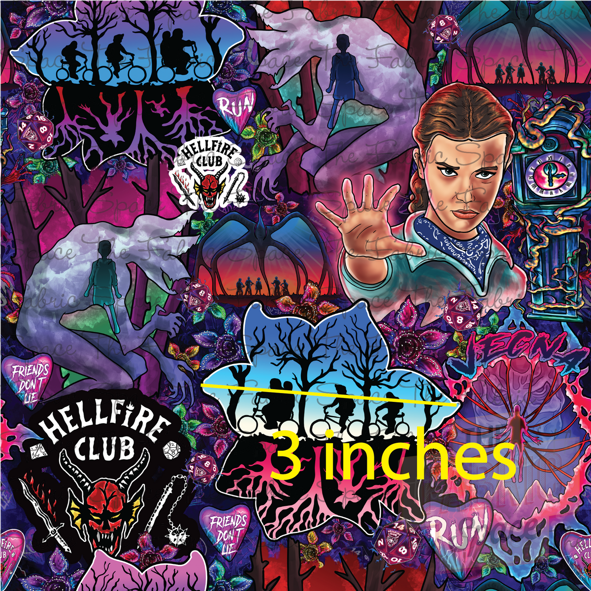 Stranger Things Scene Pre-Order Closes 30/11/2025 – The Fabric Space